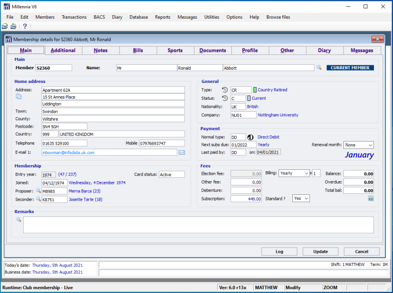 Club management systems hotel and hospitality point of sale | Infodata